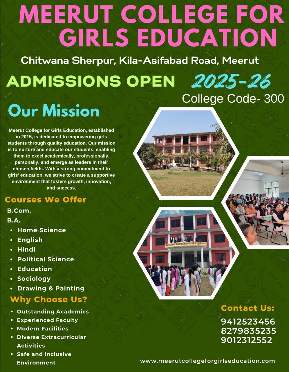 Meerut College For Girls Education